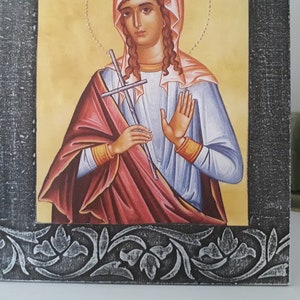 Saint Lydia Orthodox Icon, Lydia Purpuraria of Thyatira, Saint Lydia of ...