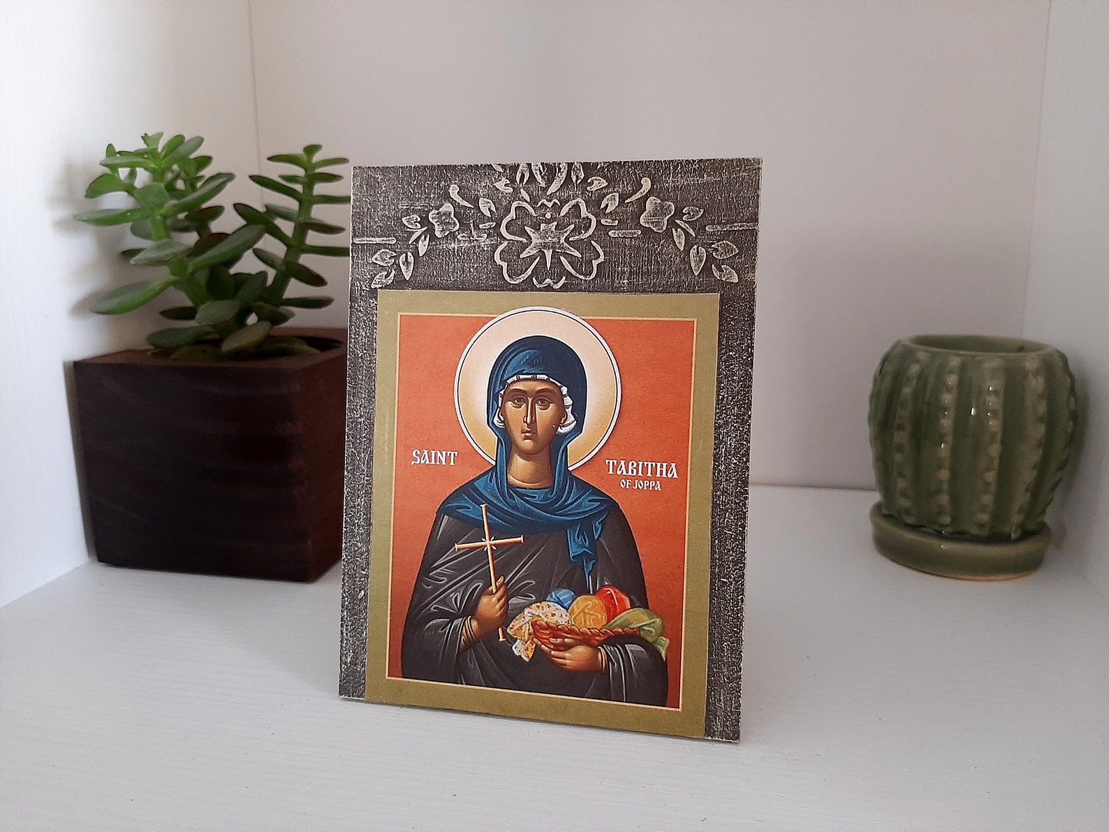 Saint Tabitha of Joppa St Tabitha the Widow Saint Dorcas | Etsy
