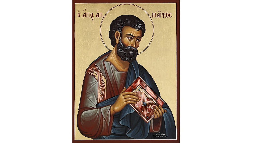 Saint Mark the Evangelist, Apostle Mark Orthodox Icon, Mark the Apostle ...