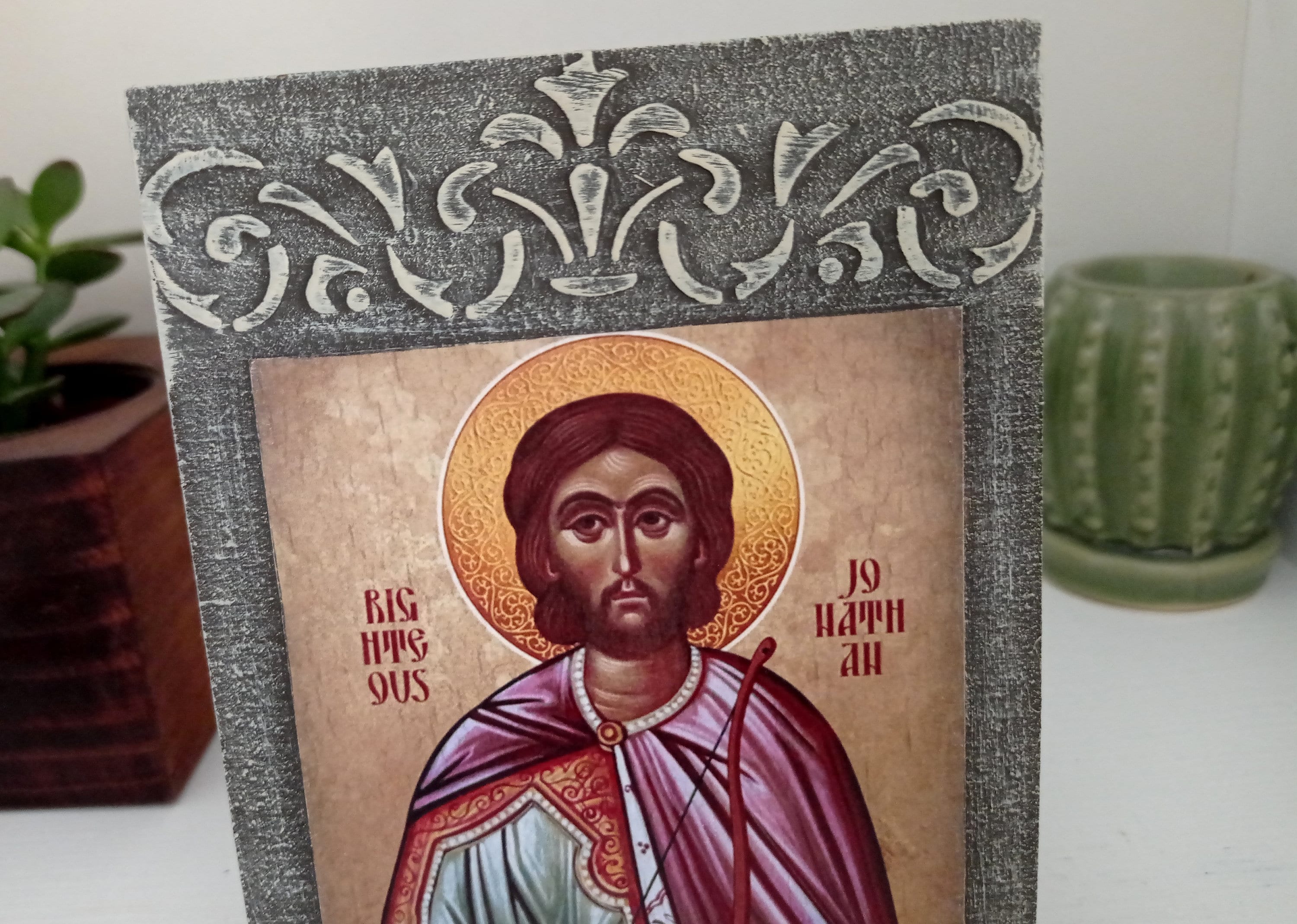 Saint Jonathan Icon St Jonathan Righteous Jonathan Orthodox - Etsy