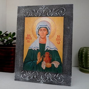 Saint Rebecca, Righteous Rebecca, St Rebecca Icon, Saint Rafca ...