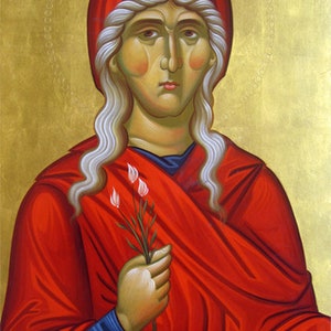 Saint Eva Orthodox Icon, Saint Eve Icon, Blessed Eva, Blessed Eve ...