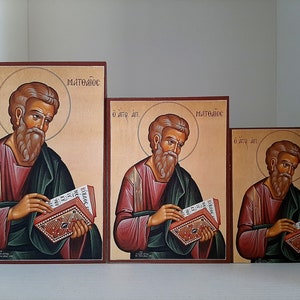 Saint Matthew the Apostle, Saint Matthew Icon, Matthew the Evangelist ...