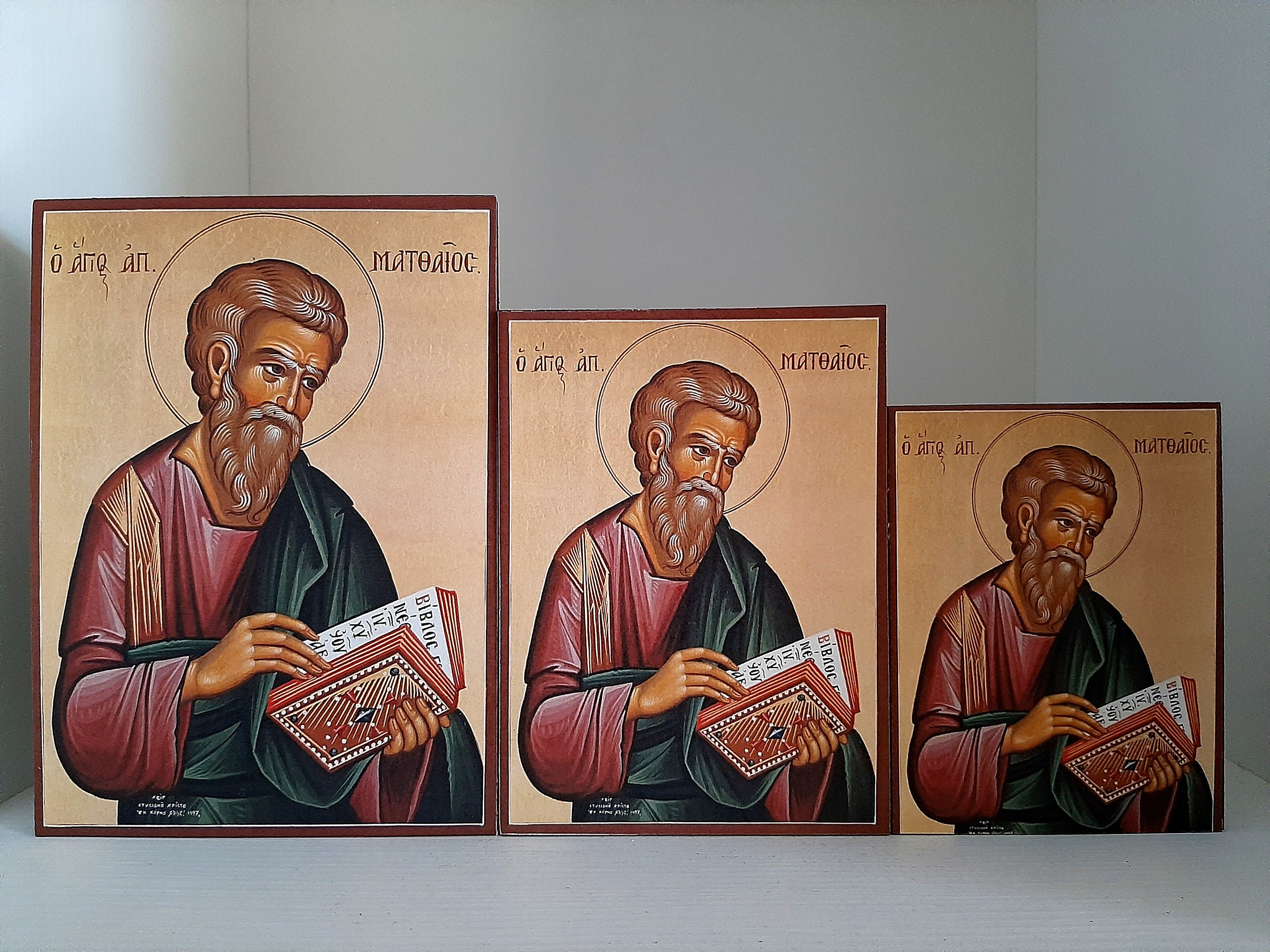 Saint Matthew the Apostle Saint Matthew Icon Matthew the - Etsy