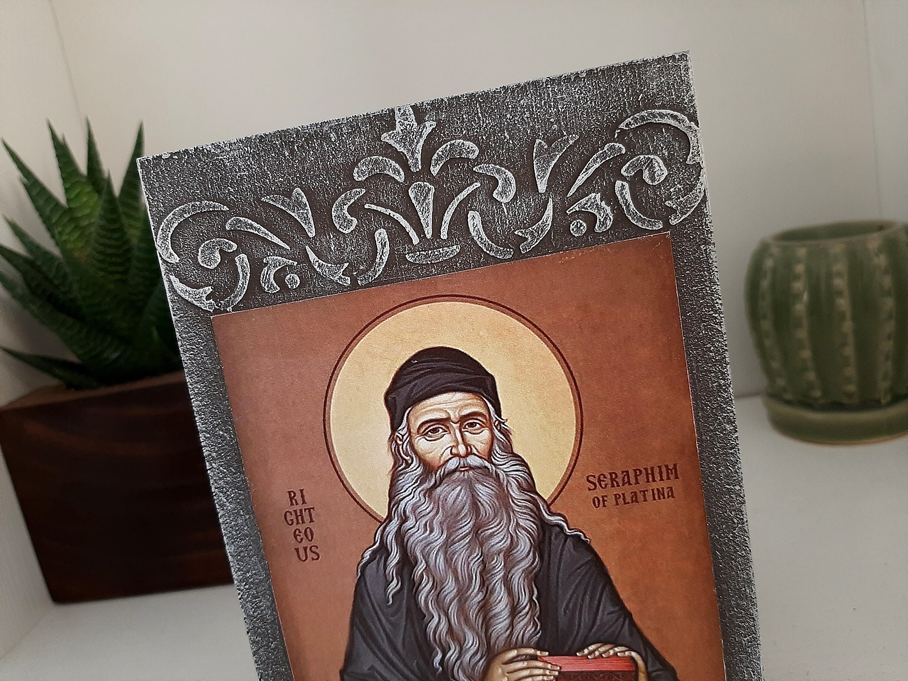 Saint Seraphim Rose of Platina Icon: Orthodox Christian, American Saint ...