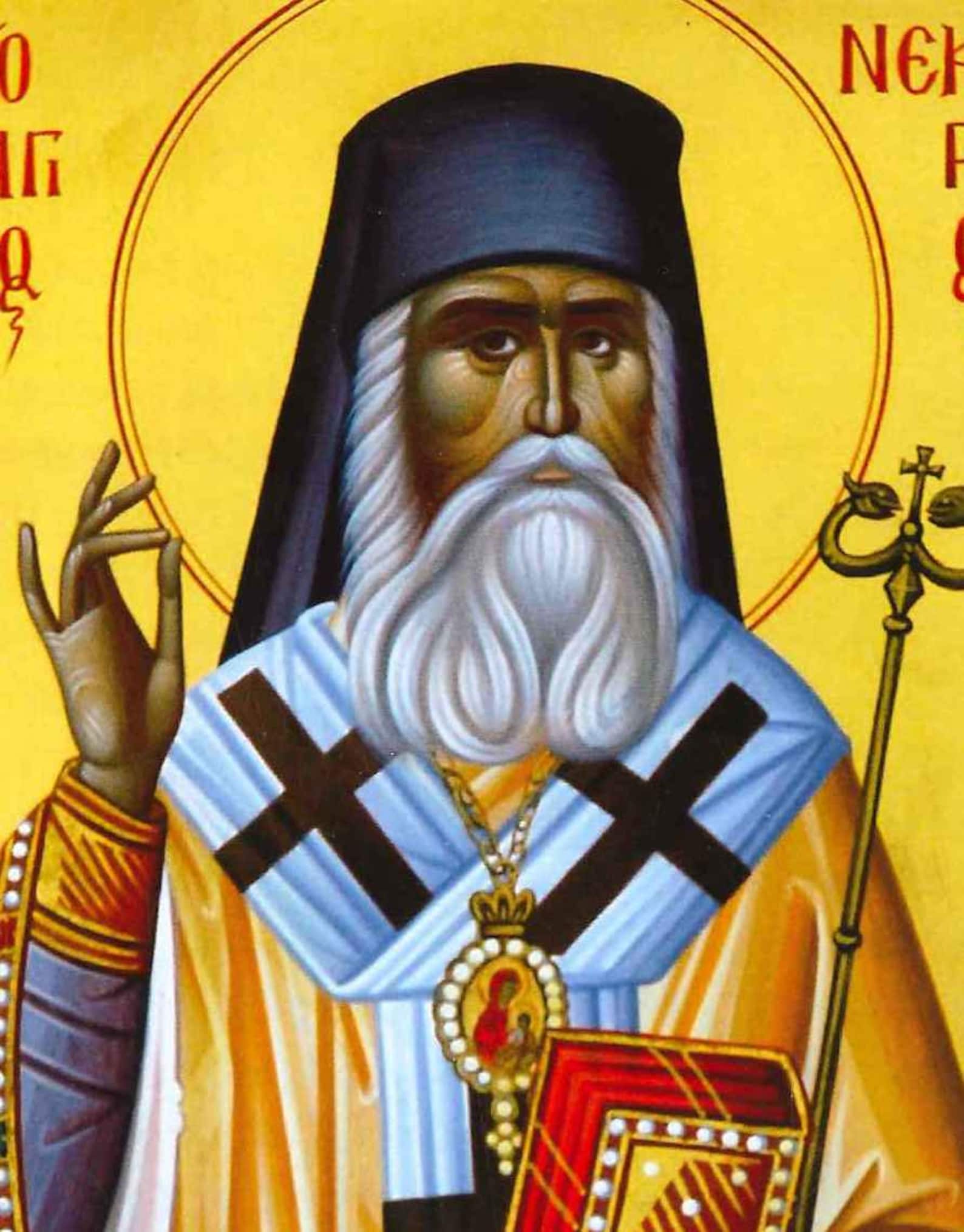 Agios Nektarios Saint Nectarios of Aegina Icon Nectarios of - Etsy