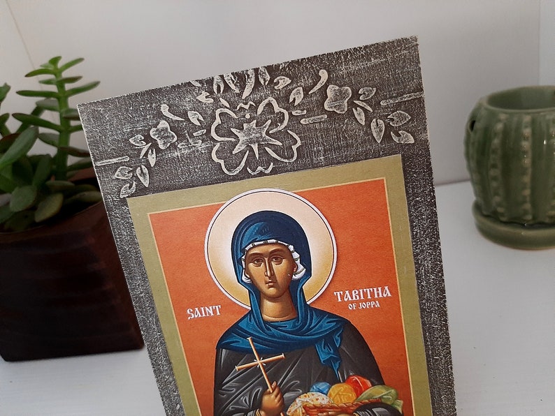 Saint Tabitha of Joppa St Tabitha the Widow Saint Dorcas | Etsy