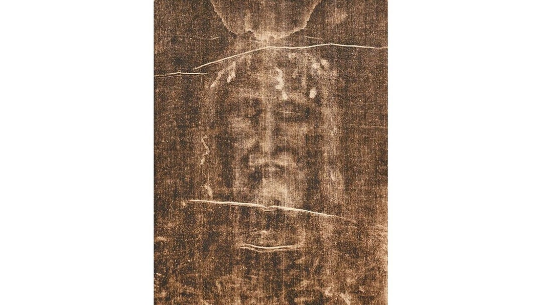 The Holy Shroud of Turin Print, Real Face of Jesus Christ Icon on Wood ...