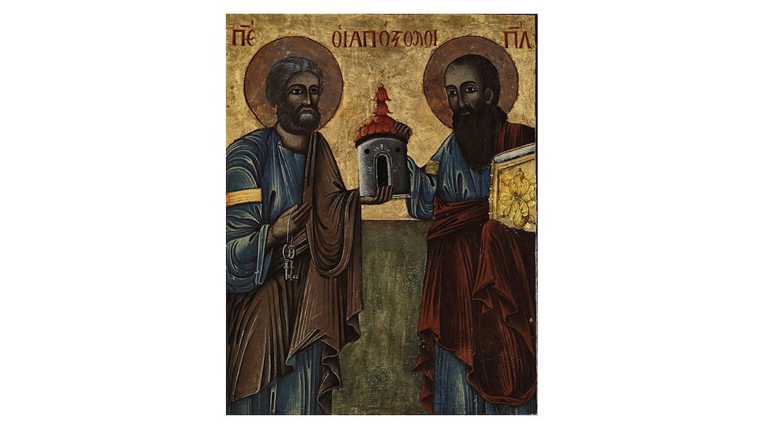 Saint Peter and Saint Paul Orthodox Icon, Solemnity of Saint Peter and ...