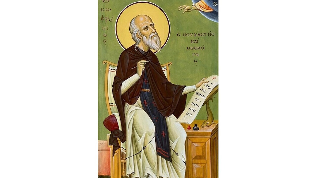 Saint Sophrony of Essex Icon, Elder Sophrony, Father Sophrony, St ...