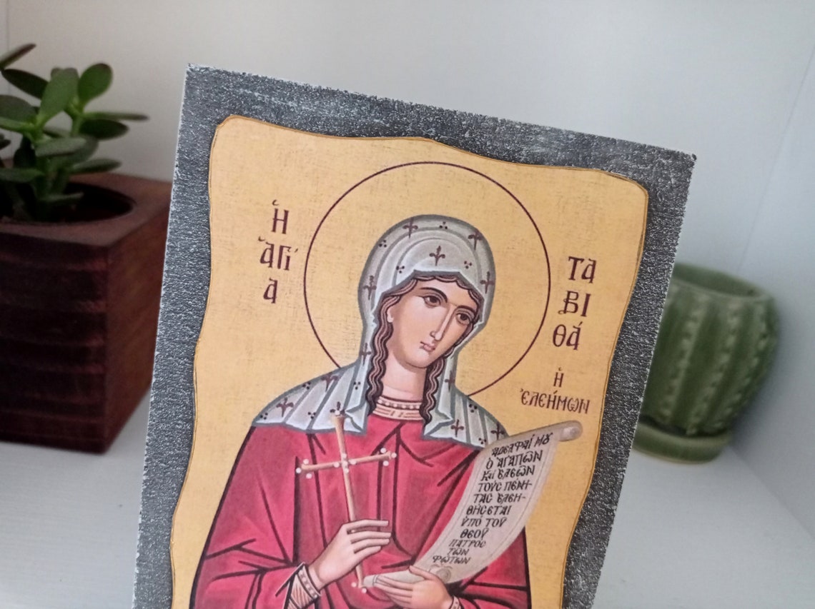 Saint Tabitha of Joppa St Tabitha the Widow Orthodox Icon | Etsy