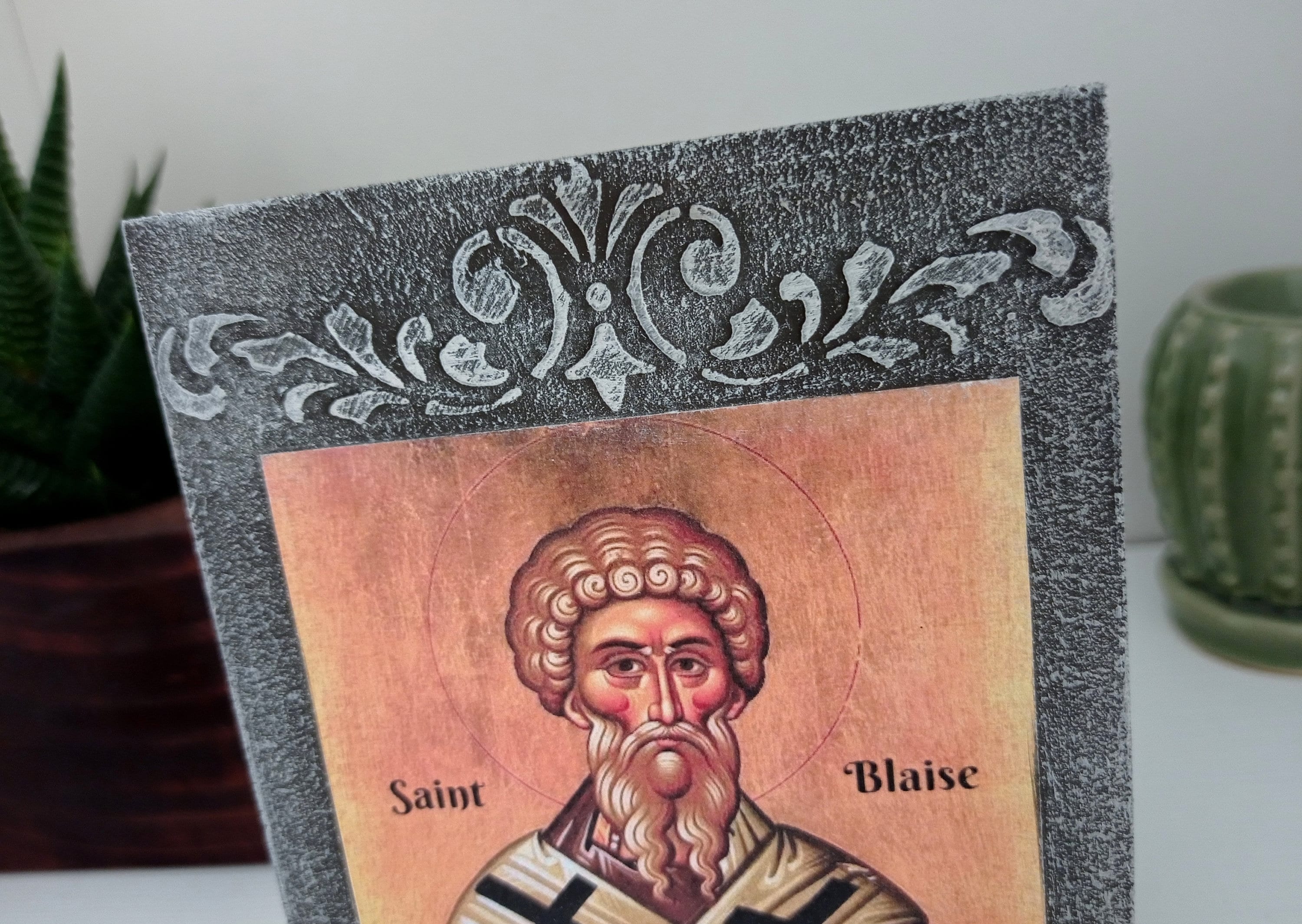 Orthodox Icon Saint Blaise St Blaise of Sebaste Blaise of - Etsy