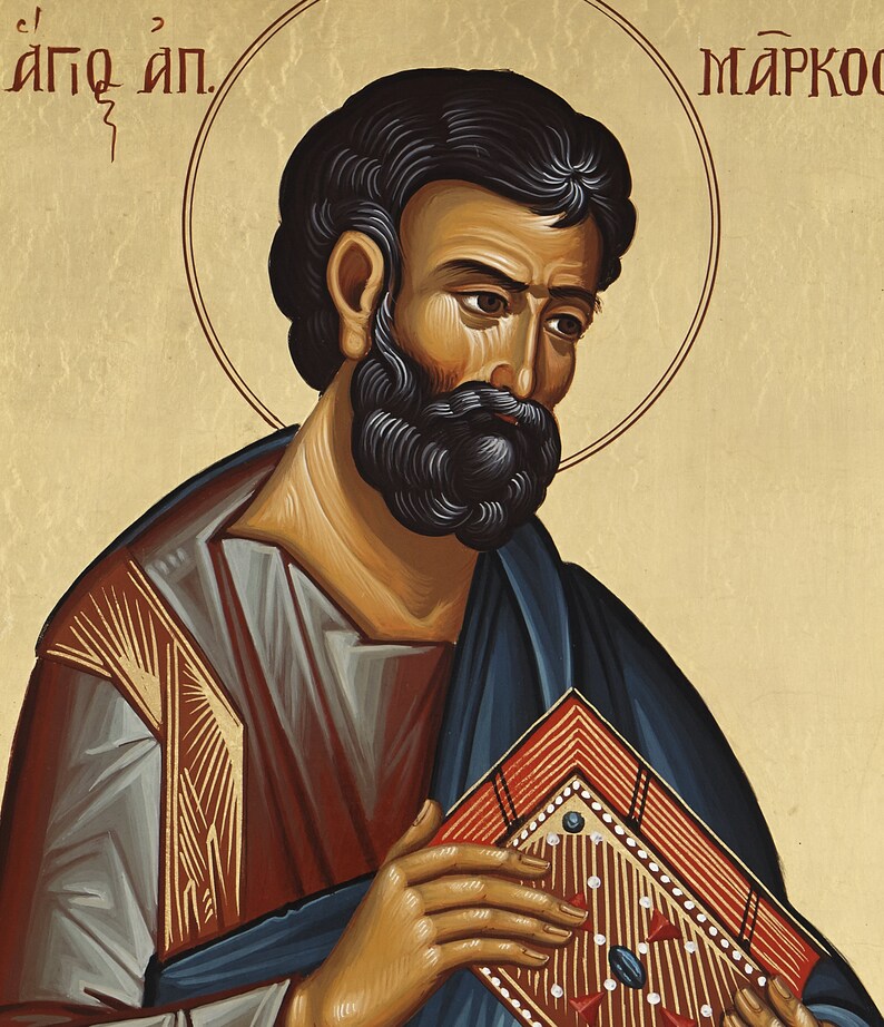 Saint Mark the Evangelist Apostle Mark Orthodox Icon Mark - Etsy Australia