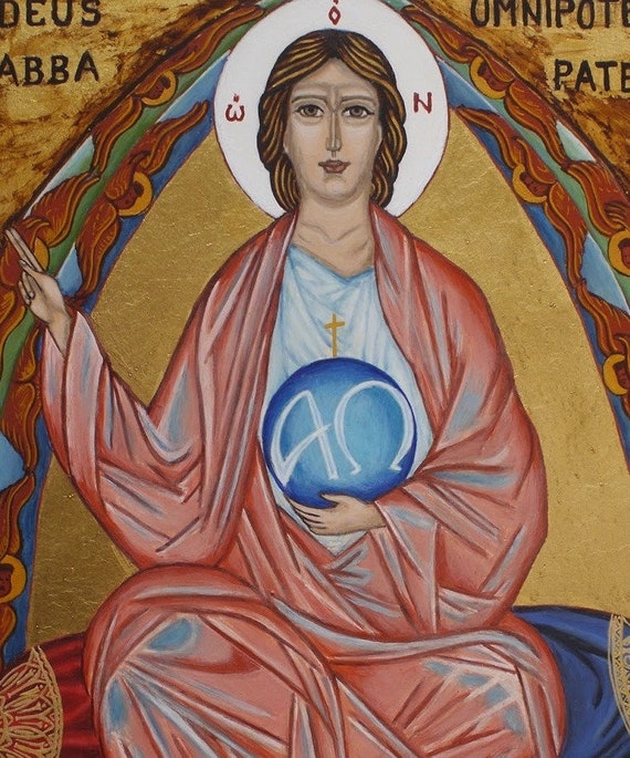 God The Father Icon