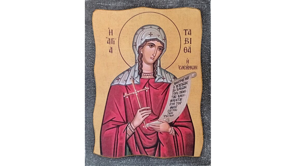 Saint Tabitha of Joppa St Tabitha the Widow Orthodox Icon | Etsy