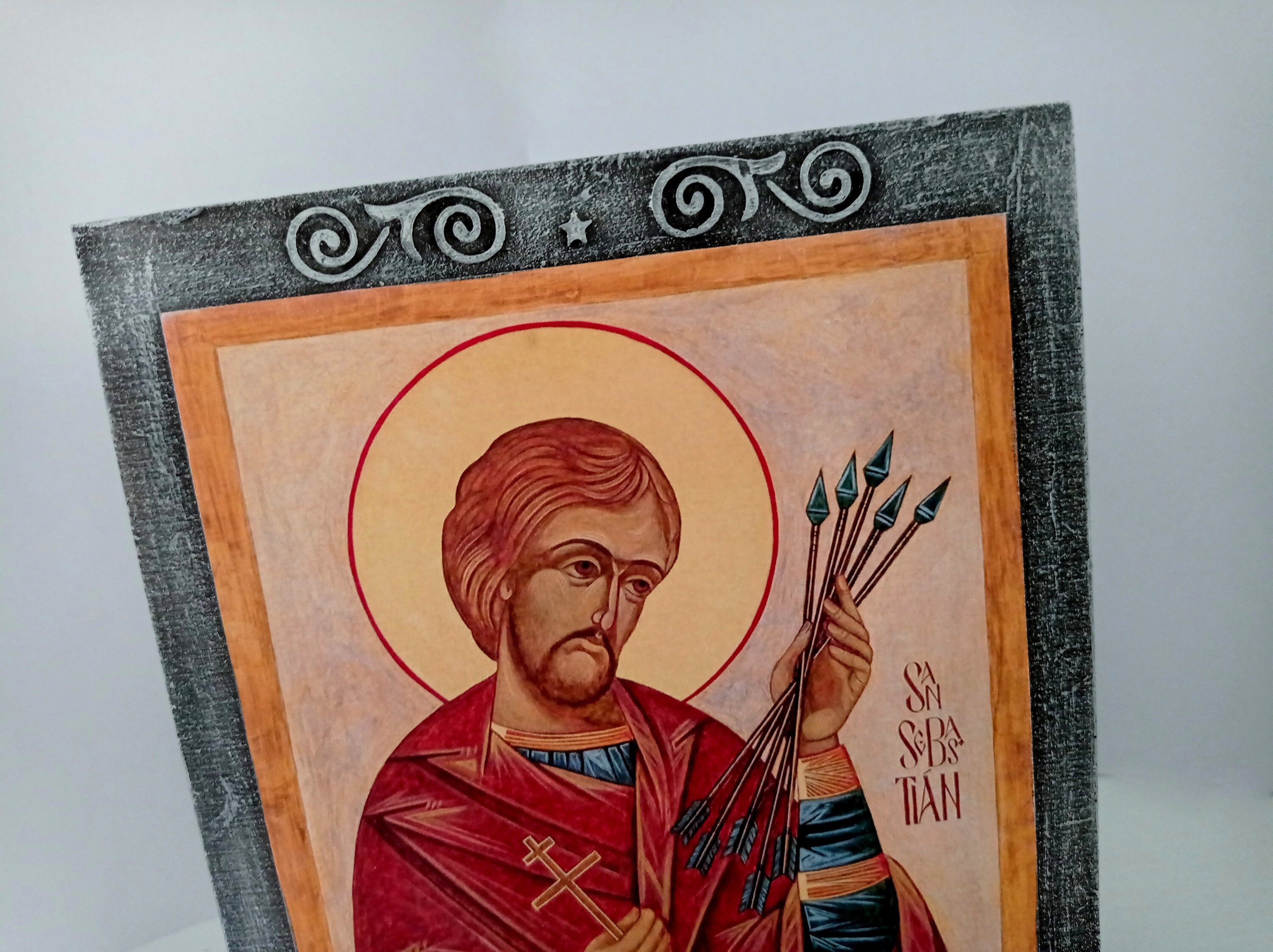 Saint Sebastian Patron Saint of Athletes Saint Sebastien | Etsy