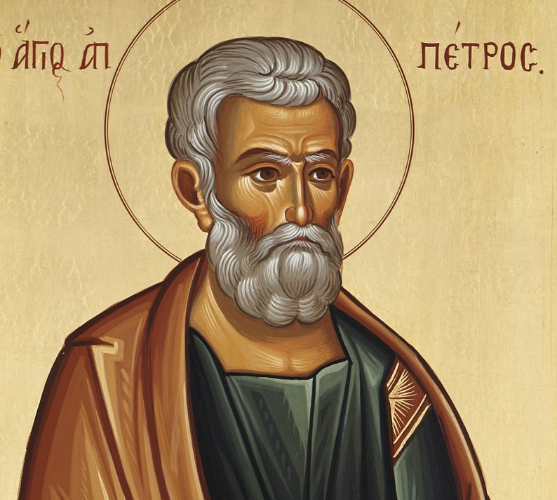 Saint Peter the Apostle St Peter Cephas Apostle Peter Icon - Etsy