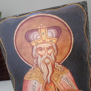 Saint Melchizedek Orthodox Icon, Priest Melchizedek, Old Testament ...