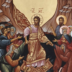 Jesus Christ Resurrection, Orthodox Icon Resurrection, Descent Into ...