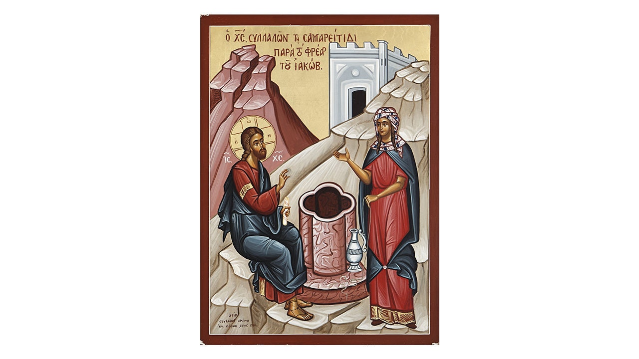 Saint Photini the Samaritan Woman Saint Photina Equal to the | Etsy