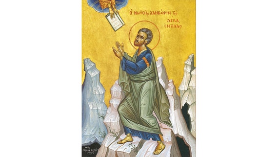Orthodox Icon Saint Moses the Prophet Prophet Moses Abba | Etsy
