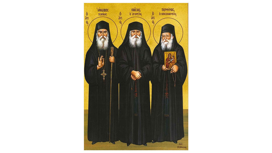 Saint Elder Paisios of Mount Athos, Saint Elder Porfyrios ...