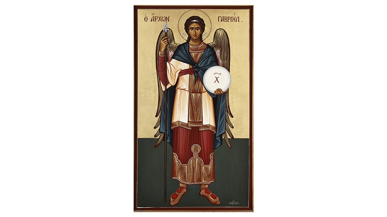 Archangel Gabriel Saint Gabriel the Man of God God is | Etsy
