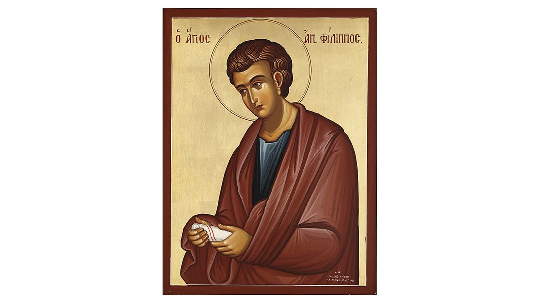 Saint Philip the Apostle, Orthodox Icon Apostle Philip, Christian ...