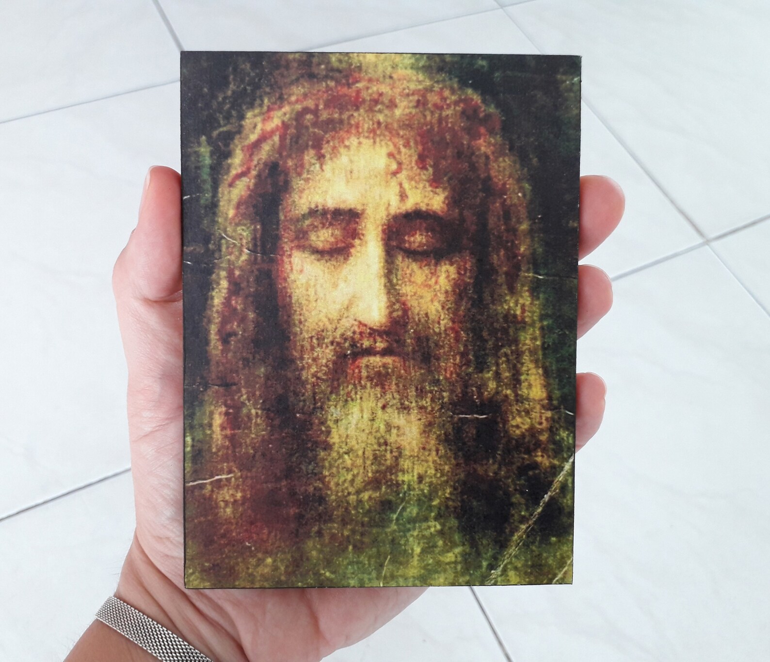 Real Face of Jesus, the Shroud of Turin Print, Religious Artwork ...