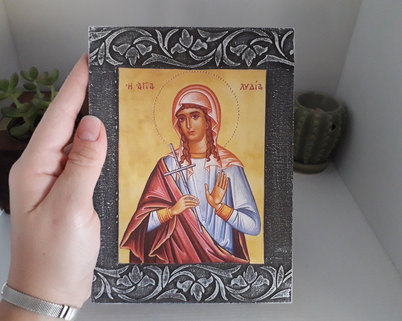 Saint Lydia Orthodox Icon St Lydia Purpuraria of Thyatira | Etsy