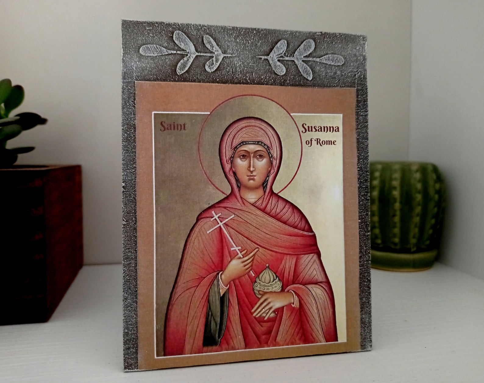 Saint Susanna of Rome St Susana Saint Susan Icon Oriental - Etsy