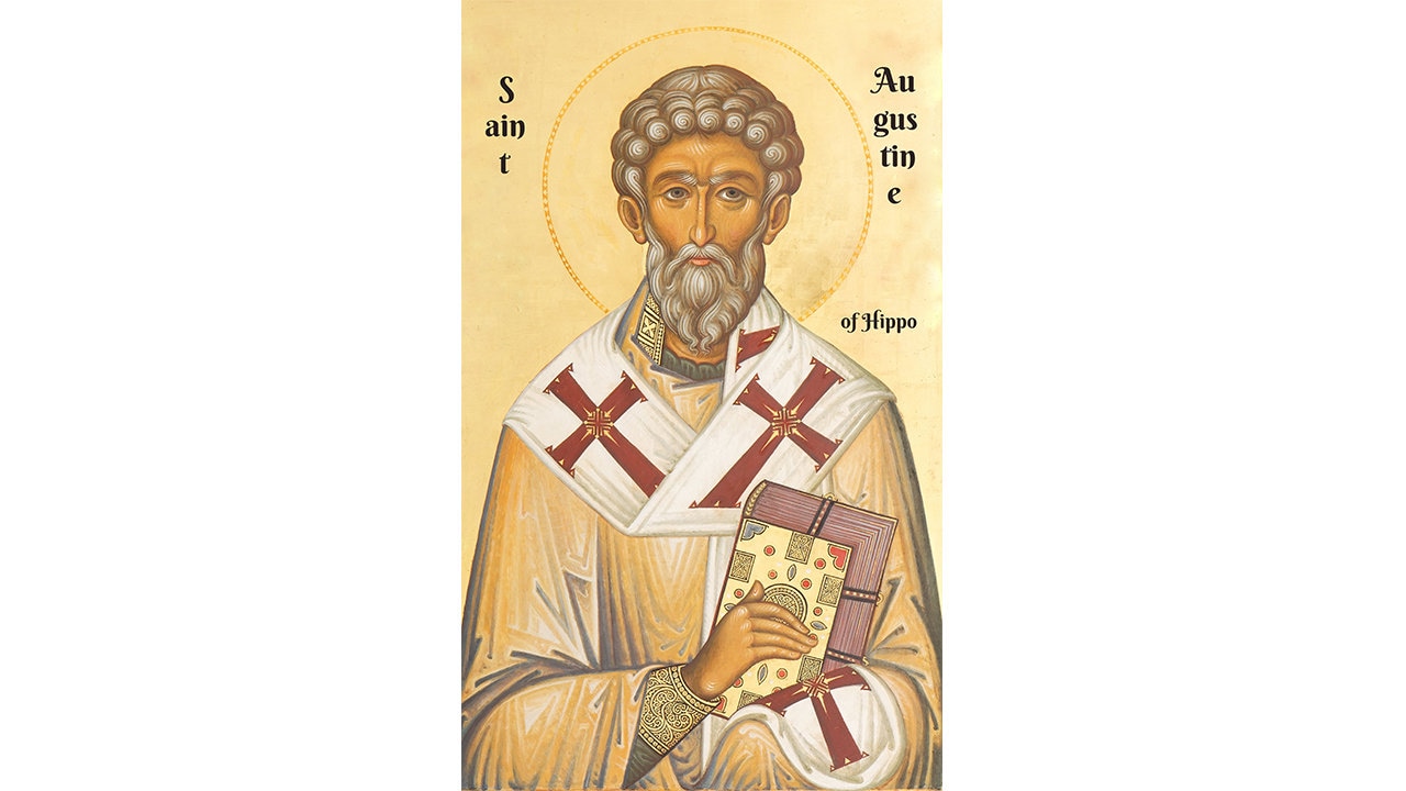 Saint Augustine of Hippo Orthodox Icon St Augustine the - Etsy Singapore