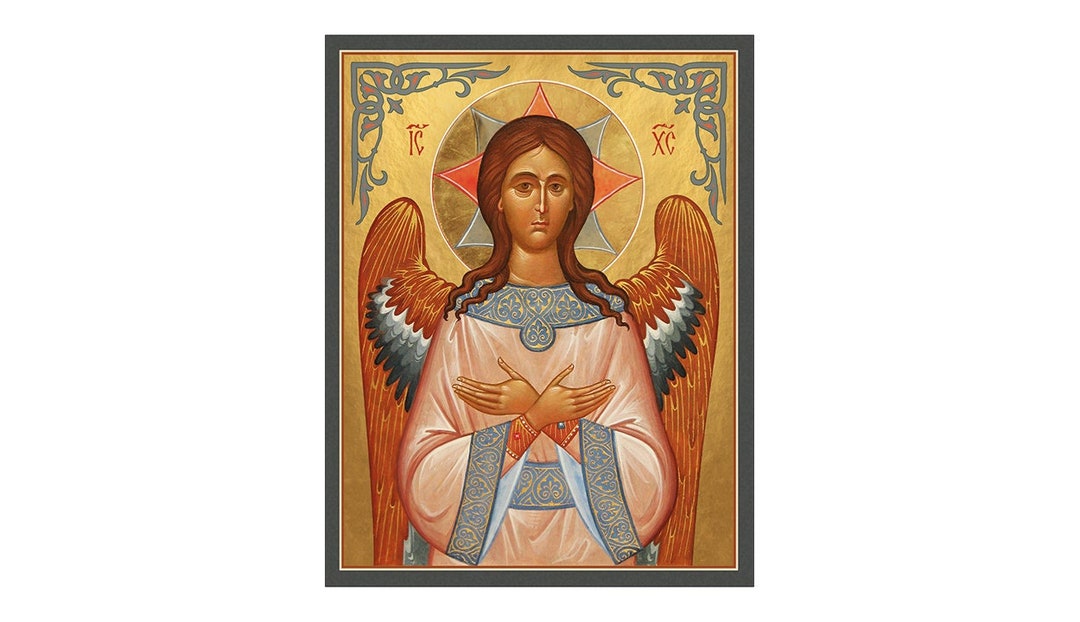 Jesus the Angel of Great Counsel, Prayer Icon of Jesus the Angel, Angel ...