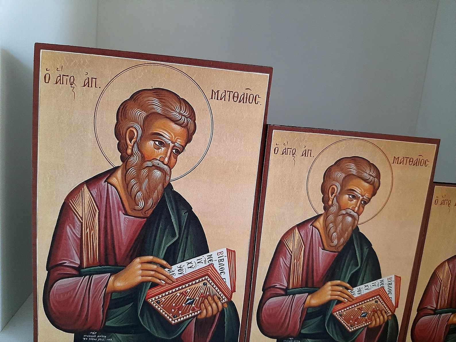 Saint Matthew the Apostle Saint Matthew Icon Matthew the | Etsy