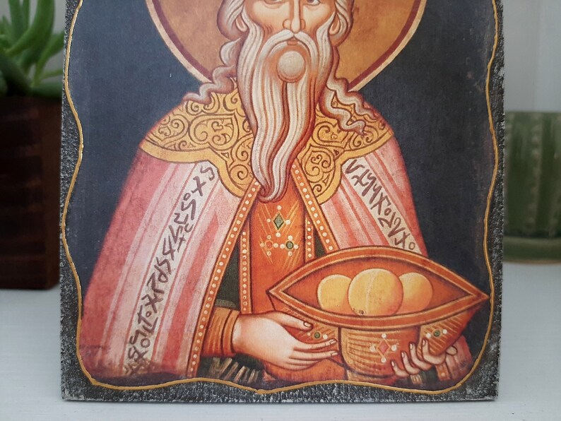 Saint Melchizedek Orthodox Icon Priest Melchizedek Old - Etsy