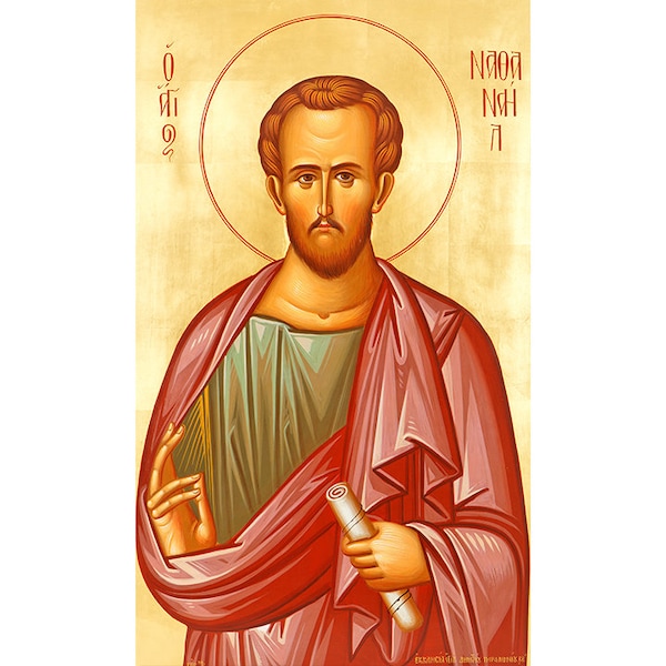 St Nathaniel Icon - Etsy UK