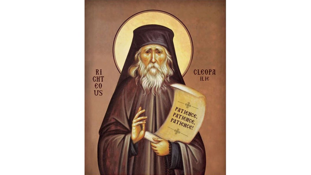 Elder Cleopa Ilie Orthodox Icon, Saint Cleopa, Father Cleopa Ilie ...
