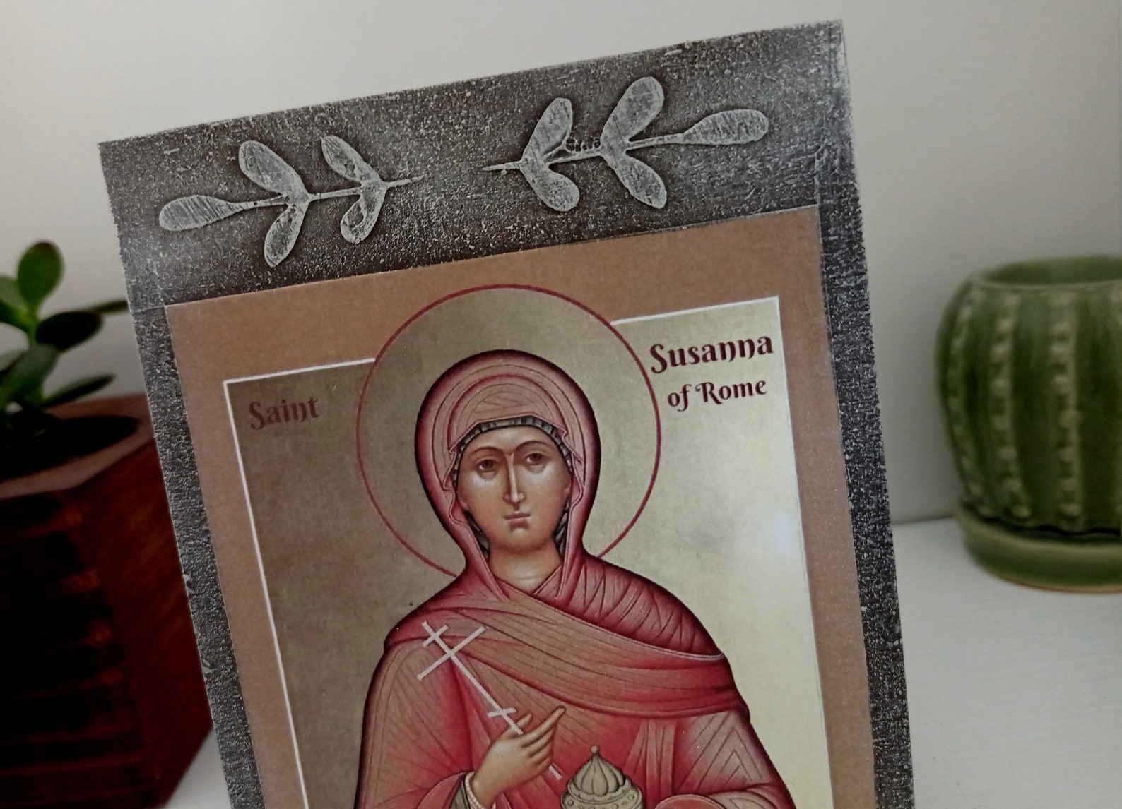 Saint Susanna of Rome St Susana Saint Susan Icon Oriental - Etsy