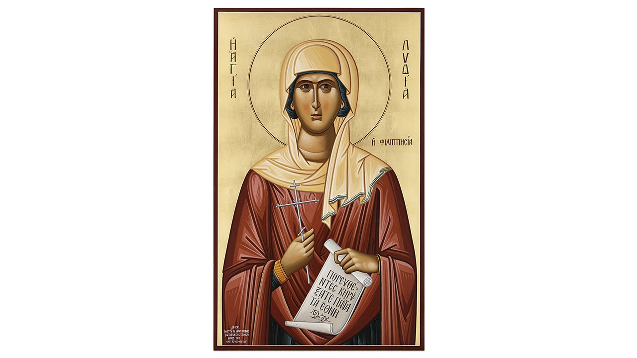 Saint Lydia of Thyatira Lydia Purpuraria Saint Lydia of - Etsy UK