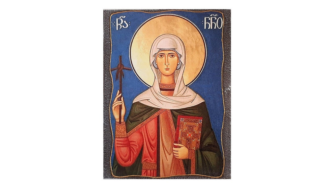 Saint Nina Icon, Saint Nino, St Nina, Agia Nina, Female Christian ...