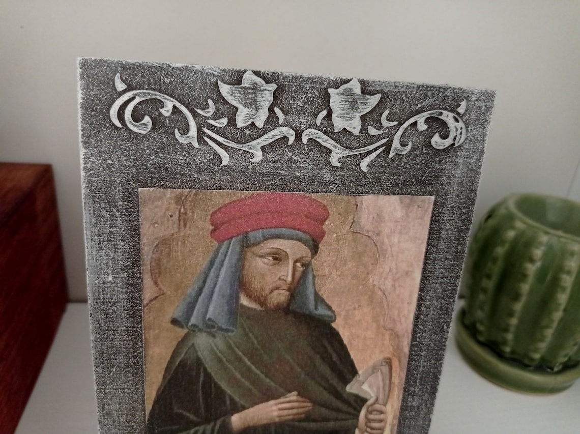 Saint Homobonus Icon Sant'omobono Sankt Gutmann Patron | Etsy