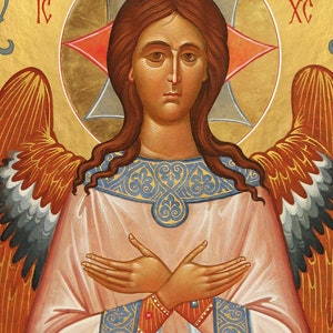 Jesus the Angel of Great Counsel, Prayer Icon of Jesus the Angel, Angel ...