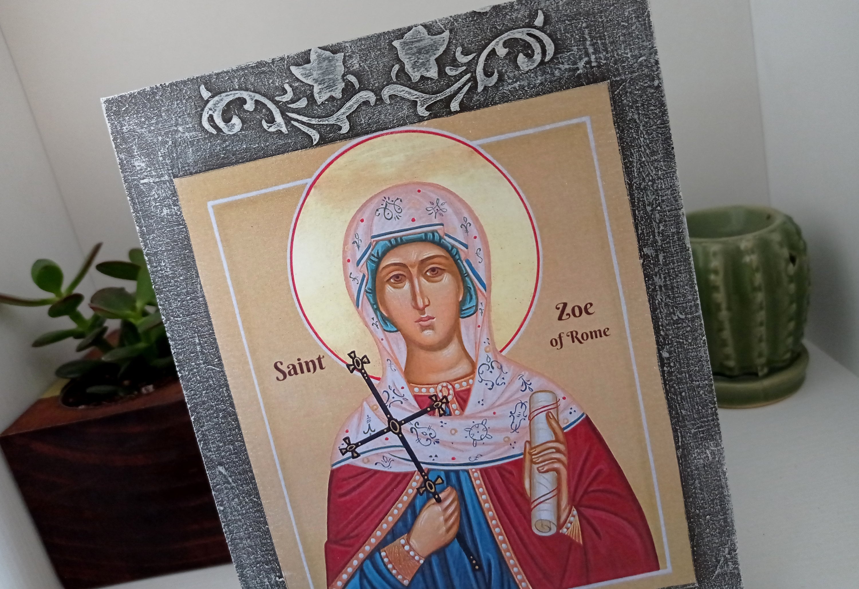 Saint Zoe Icon Saint Zoe Of Rome St Zoe Icon Roman Catholic Etsy saint-zoe-icon-saint-zoe-of-rome-st-zoe-icon-roman-catholic-etsy