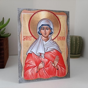 Saint Laura of Cordoba, St Laura Catholic Iconography, Orthodox Icon ...