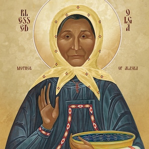 Saint Olga of Alaska, Blessed Mother Olga Orthodox Icon, St Matushka ...