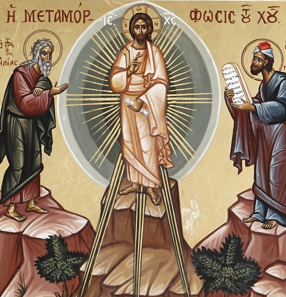 Transfiguration Of Jesus Icon