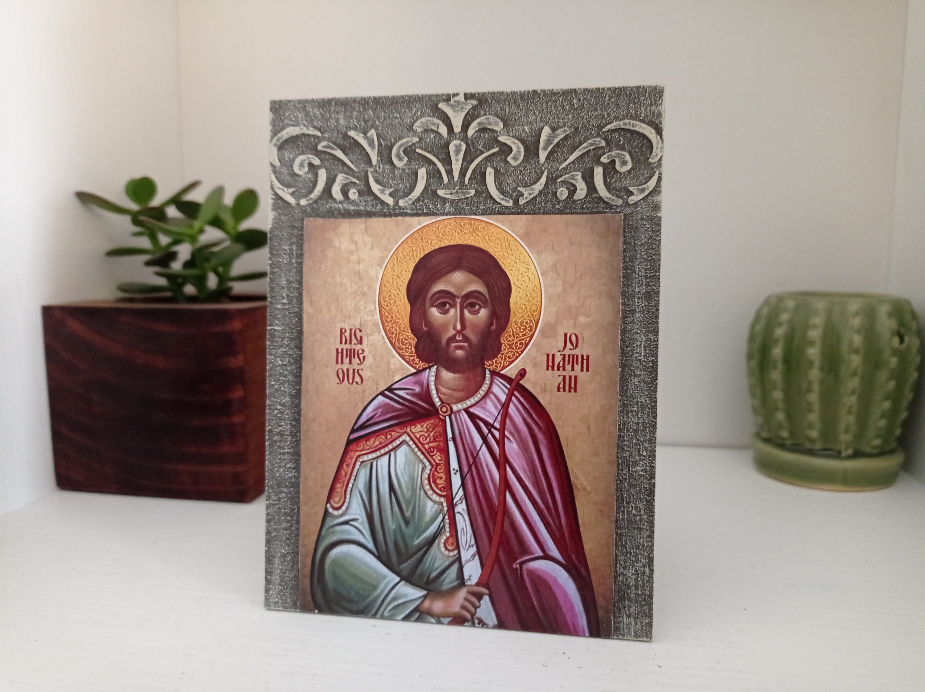 Saint Jonathan Icon St Jonathan Righteous Jonathan Orthodox | Etsy