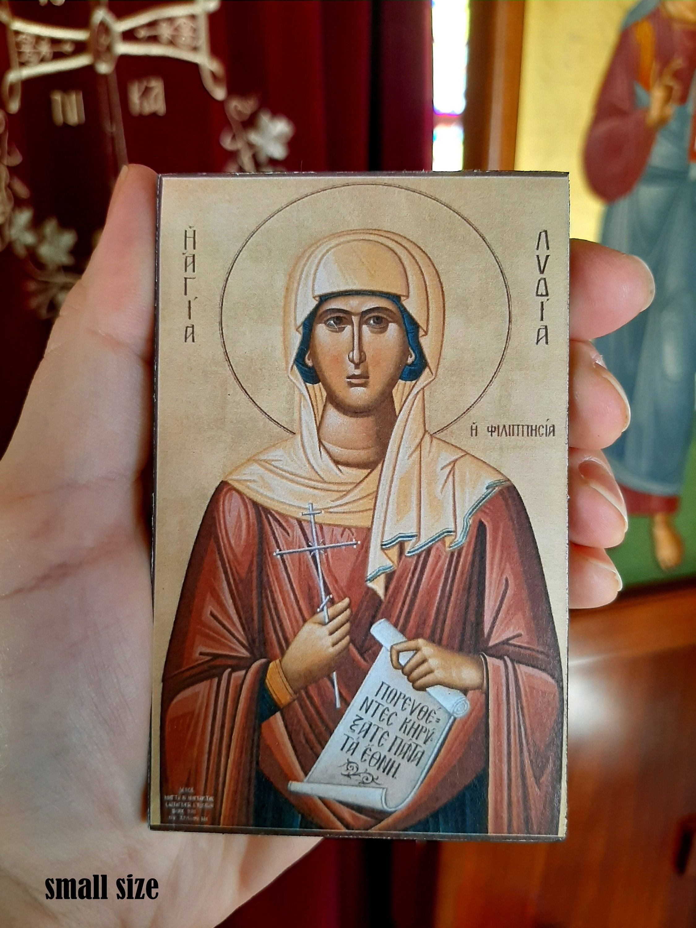 Saint Lydia of Thyatira Lydia Purpuraria Saint Lydia of - Etsy UK