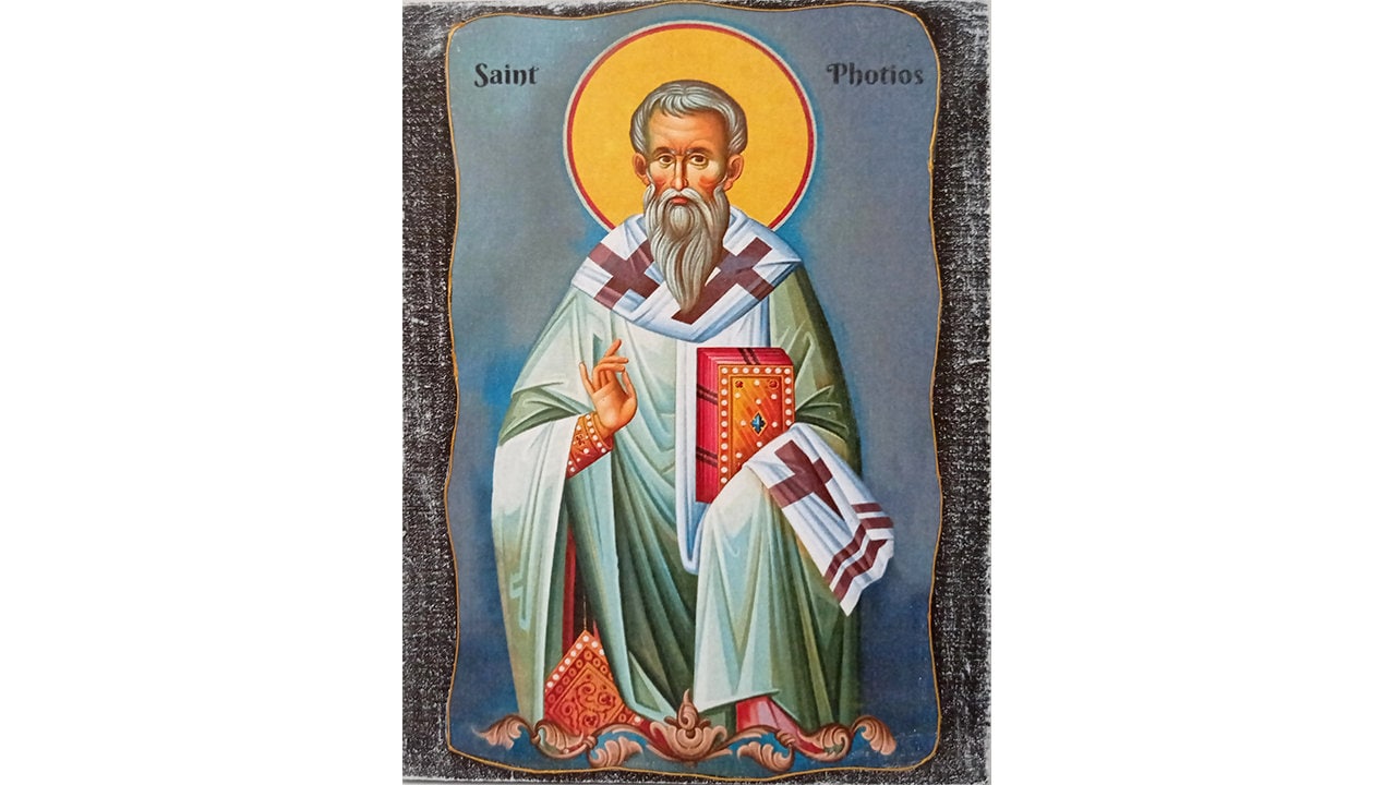 Saint Photius the Great Saint Photios Orthodox Icon Photius | Etsy UK