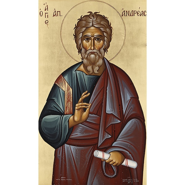 St. Andrew Byzantine - Etsy